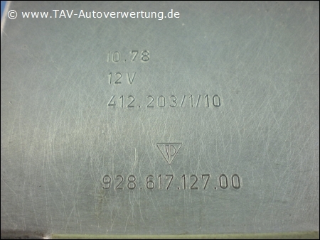 Cruise control unit Porsche 92861712700 VDO 412203110, 0,00