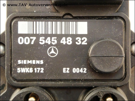 Ignition control unit Mercedes-Benz A 007-545-48-32 Siemens 5WK6-172 EZ ...