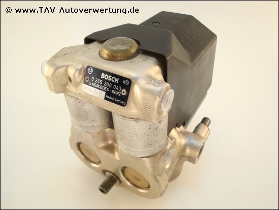 ABS Hydraulikblock Bosch 0265200043 Mercedes-Benz A 0024311512, 245,00