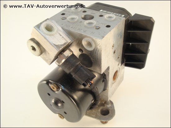ABS/ESP Hydraulic unit Mercedes-Benz A 003-431-90-12 Bosch 0-265-202 ...
