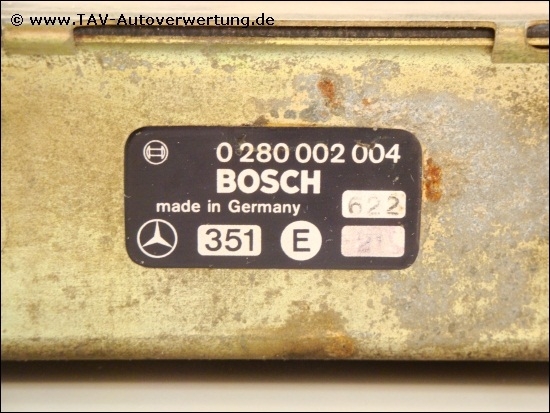 Engine control unit Bosch 0-280-002-004 Mercedes-Benz A 000-545-33-32 ...