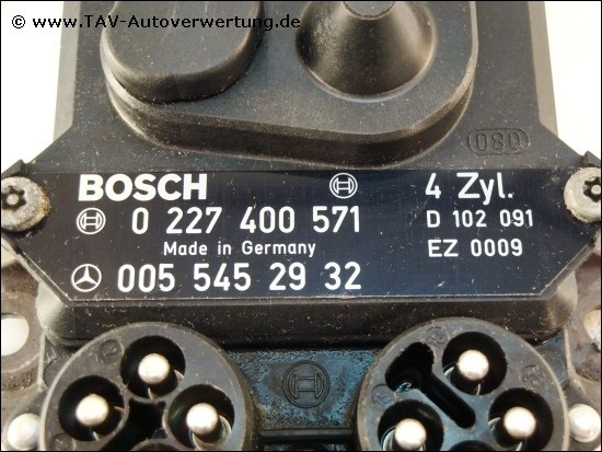 Ignition control unit Mercedes A 005-545-29-32 Bosch 0-227-400-571 D ...