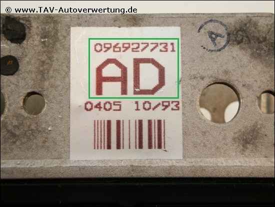 Transmission control unit VW 096-927-731-AD Hella 5DG-006-961-53 ...
