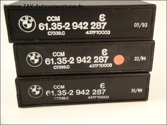 CCM Check-Control-Module BMW 61-35-2-942-287 C7338-C 437FT0003, 0,00