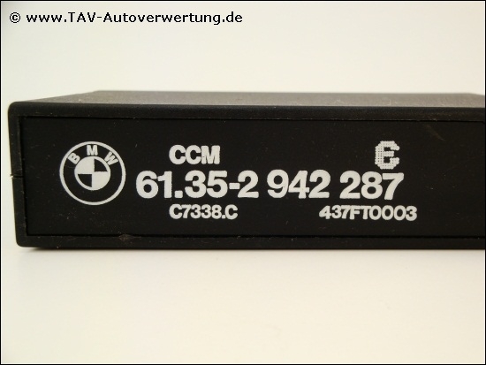 CCM Check-Control-Module BMW 61-35-2-942-287 C7338-C 437FT0003, 0,00