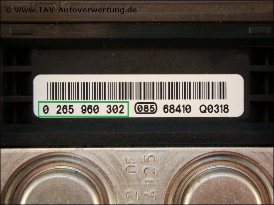 ABS Hydraulikeinheit Mercedes-Benz A 2114311312 Bosch 0265250205 ...