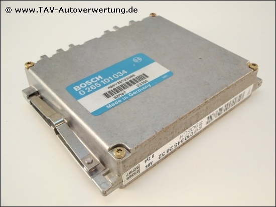 ABS Control unit Mercedes-Benz A 010-545-26-32 [03] Bosch 0-265-101-034 ...