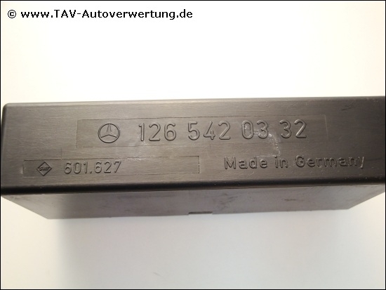 Lamp control unit A 126-542-03-32 SWF 601-627 Mercedes-Benz, 0,00