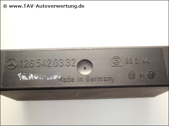 Steuergeraet Lampenkontrolle A 1265420332 $ 895144 Mercedes-Benz , 0,00