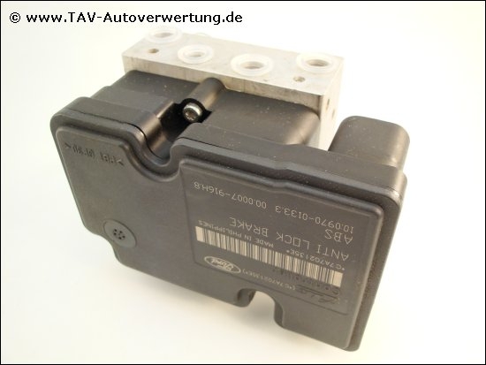 ABS Hydraulic unit Ford 4S612M110CD Mazda D461437A0A Ate 10020701034 ...