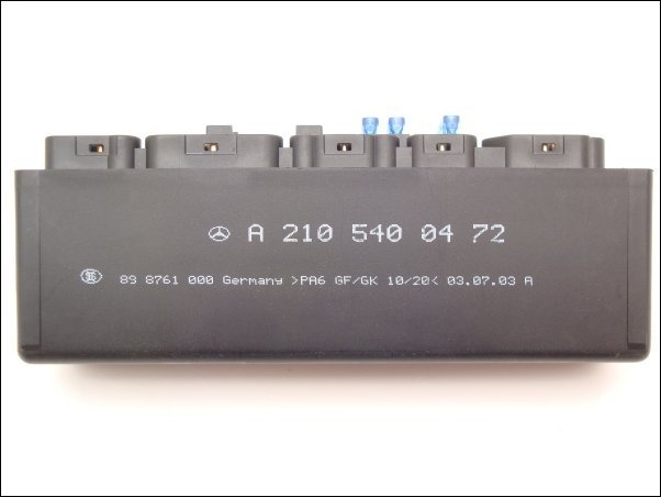 Relaiseinheit Spannungsversorgung A 2105400472 898761000 Mercedes E ...