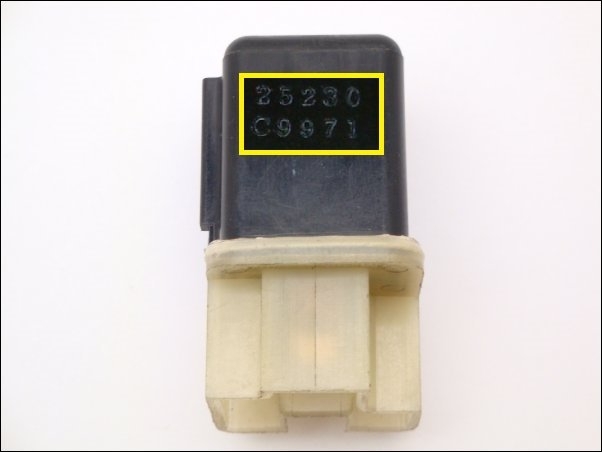 Relais Nissan 25230C9971 25230-C9971 Niles Japan, 17,00