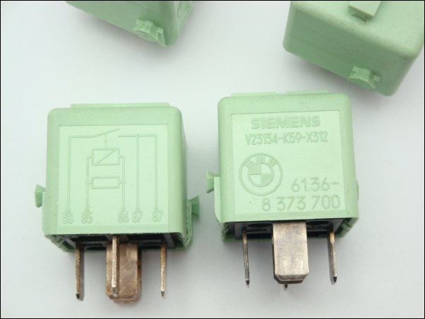 Relay BMW 61368373700 Siemens V23134K59X312 E46 E60 E61 E65 E66, 15,00