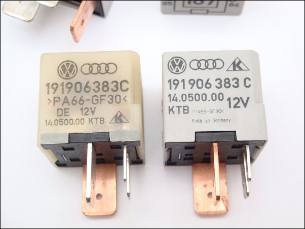 Relay No.167 VW 191-906-383C 14-0500-00 KTB 12V Audi Seat Skoda, 15,00