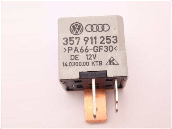 Relay No.103 12V VW 357-911-253 14-0300-00 KTB glow plug control unit ...