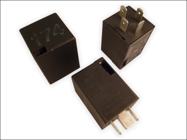 Rear wiper Relay No.174 1H0-955-529 Siemens 72-HV-603 VW Polo T4 Seat ...