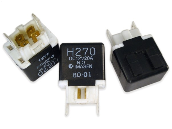 Relay 12V 20A Mazda H27067740 H270 DC12V20A NO IMASEN, 15,00