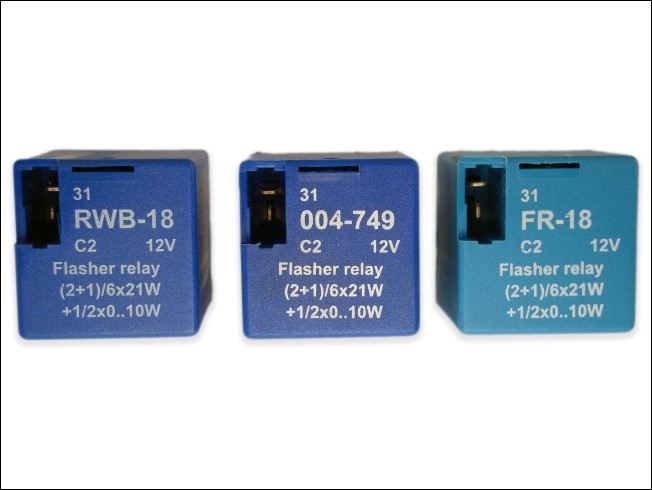 Turn signal hazard light Relay (2+1)/6x21W+1/2x0..10W Flasher relay for ...